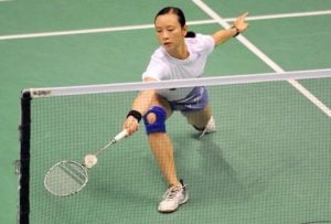 badminton net shot - Playo