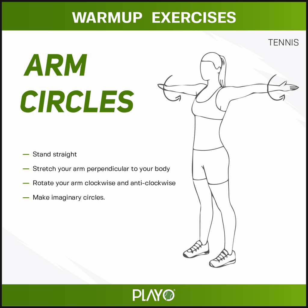 Tennis warmup routines that you can try before your game | Playo | Playo