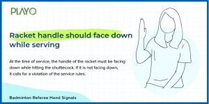 Badminton Hand Signals And What They Mean - Playo